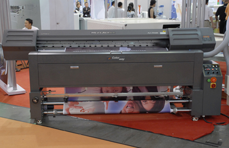 Roland FP-740 textile printer with ATPColor system for direct to fabric ...